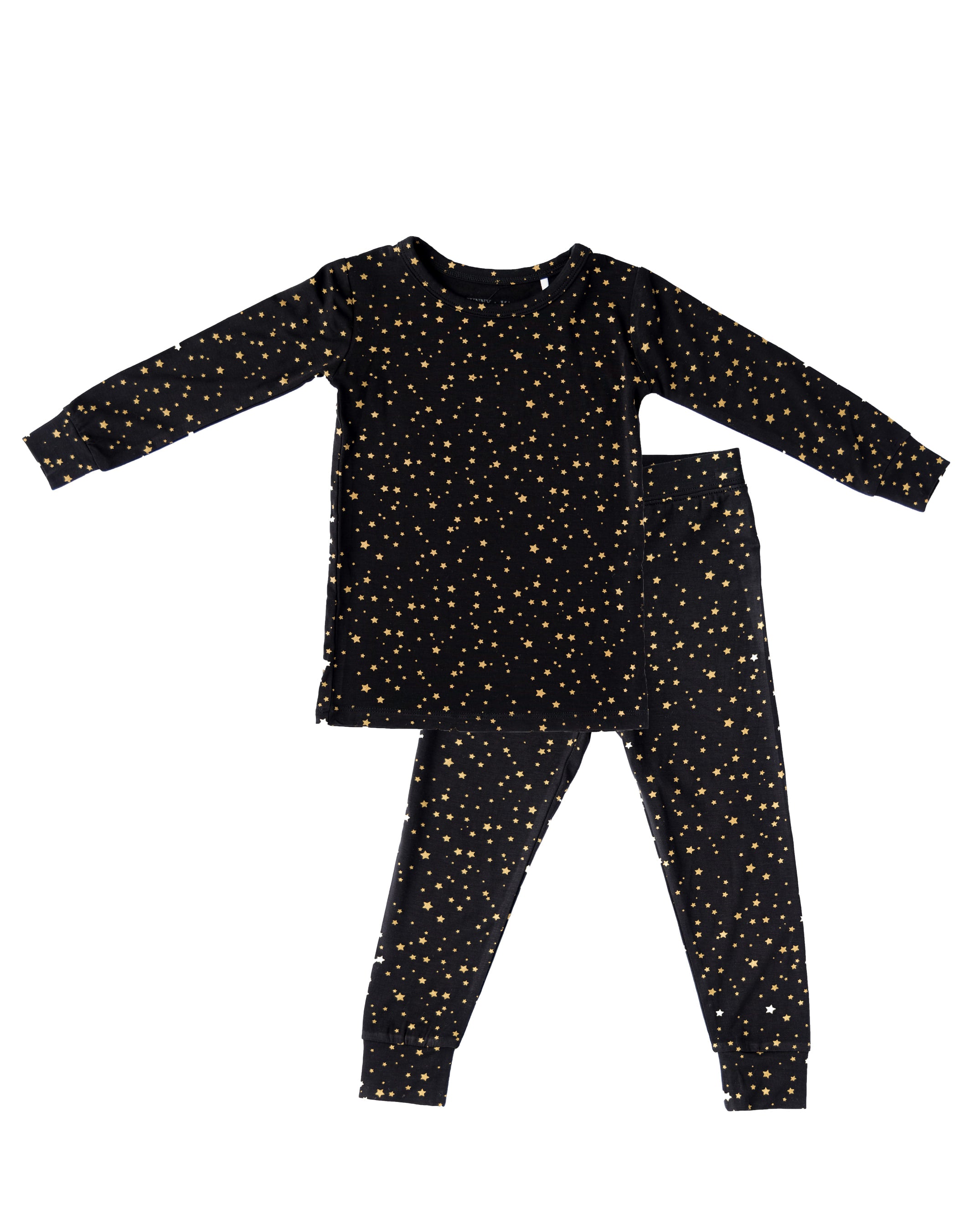Onyx Sparkle Two-Piece Pajama Set – SUNNY + MAMA