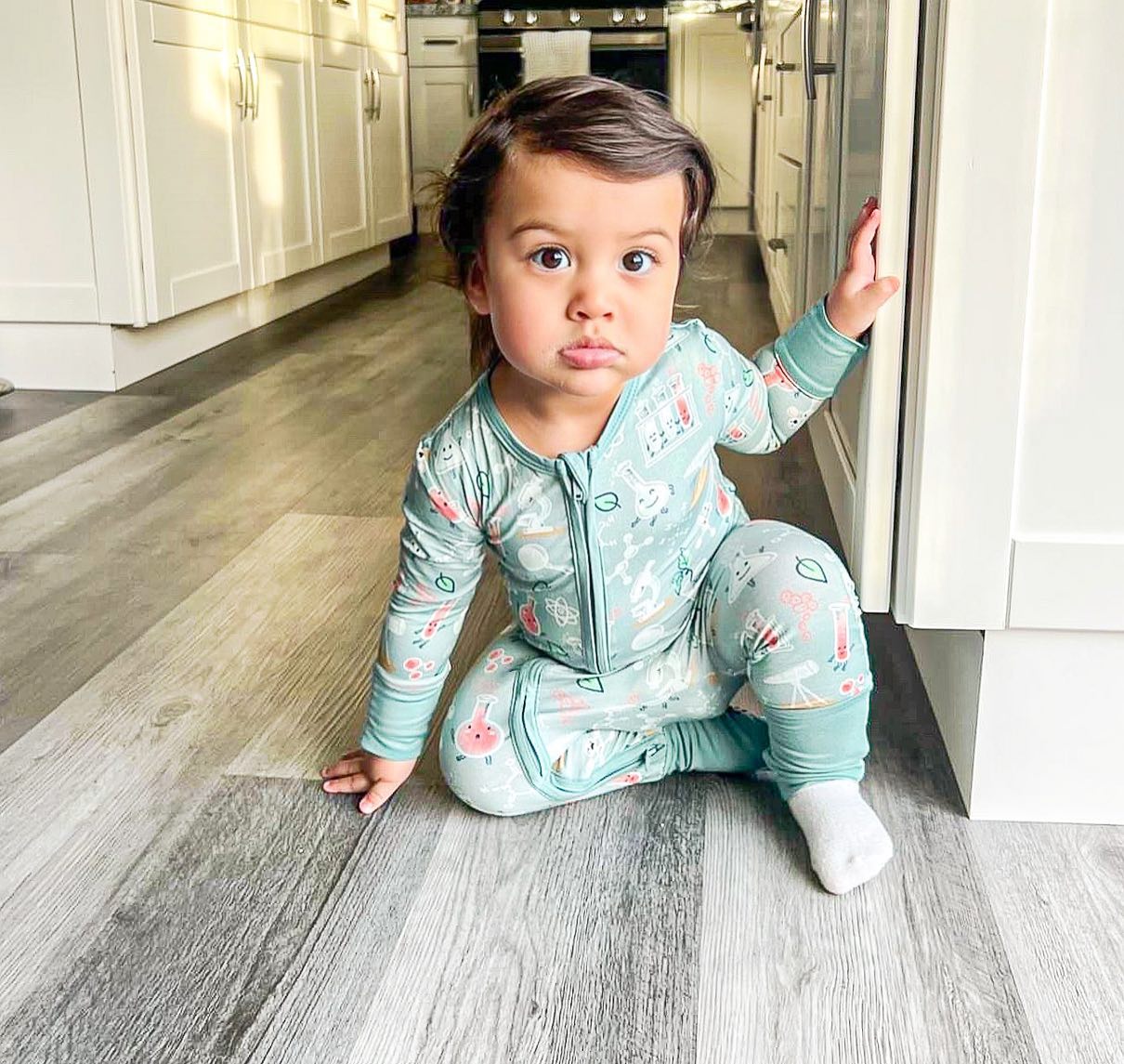 Jackson's Laboratory Zipper Romper Blue – SUNNY + MAMA